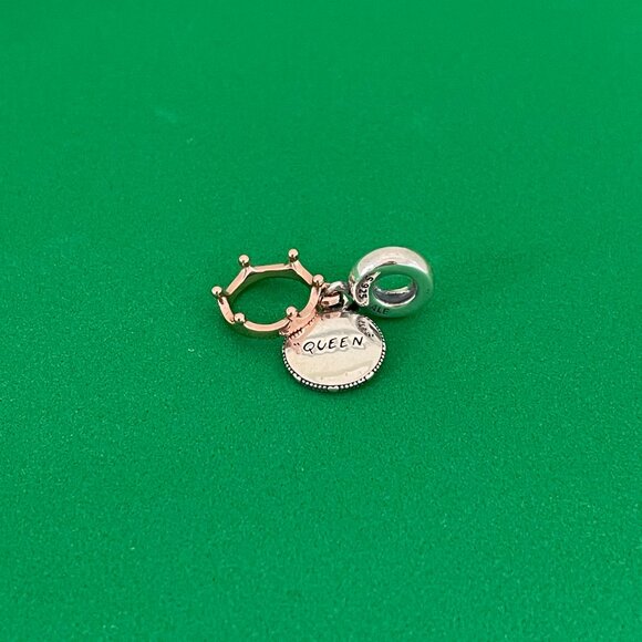 Pandora | Jewelry | Pandora Queen Regal Crown Dangle Charm Rose ...